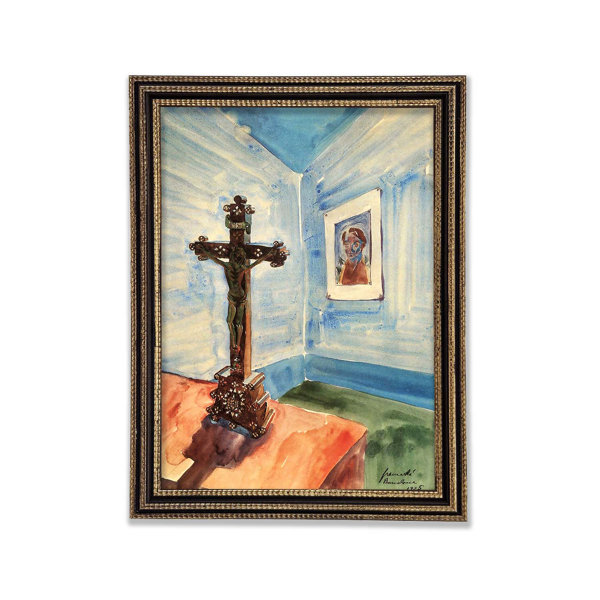 Rosalind Wheeler Walter Gramatte Crucifix In The Room - Print | Wayfair ... Rosalind Wheeler Walter Gramatte Crucifix In The Room - Print | Wayfair ...